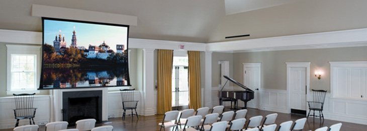 Electric Projection Screens :: Draper, Inc.