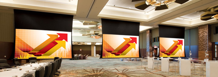 Electric Projection Screens :: Draper, Inc.
