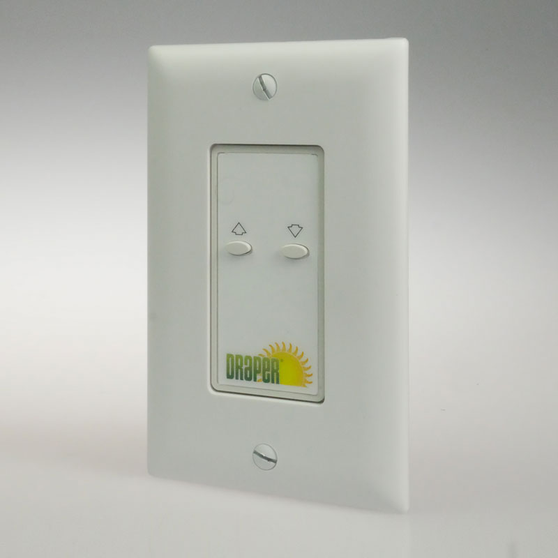 IntelliFlex 2 to 12 Button Dry Contact Closure Wall Switch :: Draper, Inc.