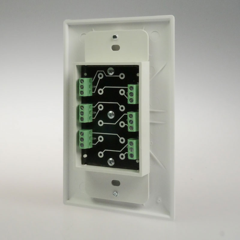 IntelliFlex 2 to 12 Button Dry Contact Closure Wall Switch :: Draper, Inc.