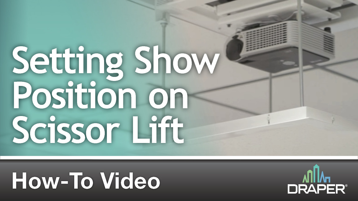 Scissor Lift SL :: Draper, Inc.